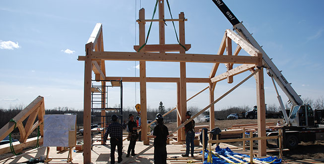 Hubert Haus | Timberframes | Engineered | Design | Install