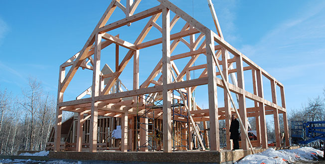 Hubert Haus | Timberframes | Engineered | Design | Install